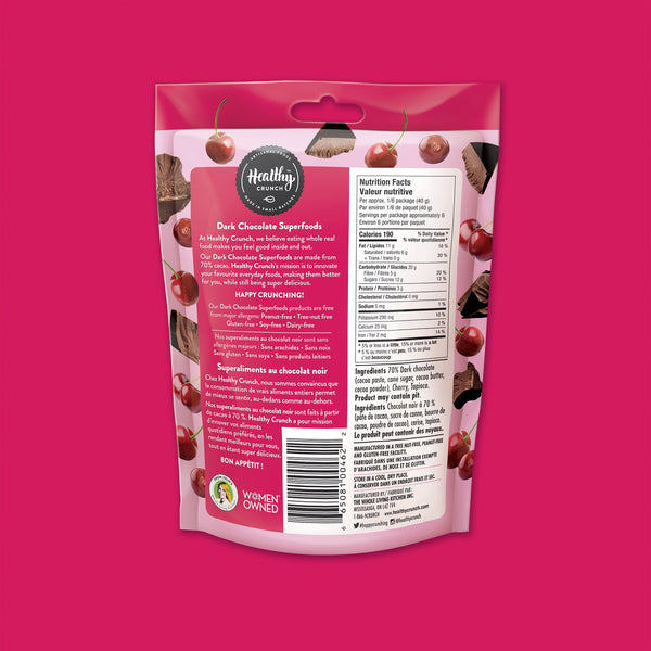 Cherry Dark Chocolate Superfoods - Healthy Crunch