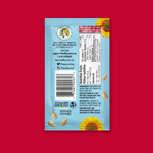 Crunchy Seed Butter Single Serve - Healthy Crunch