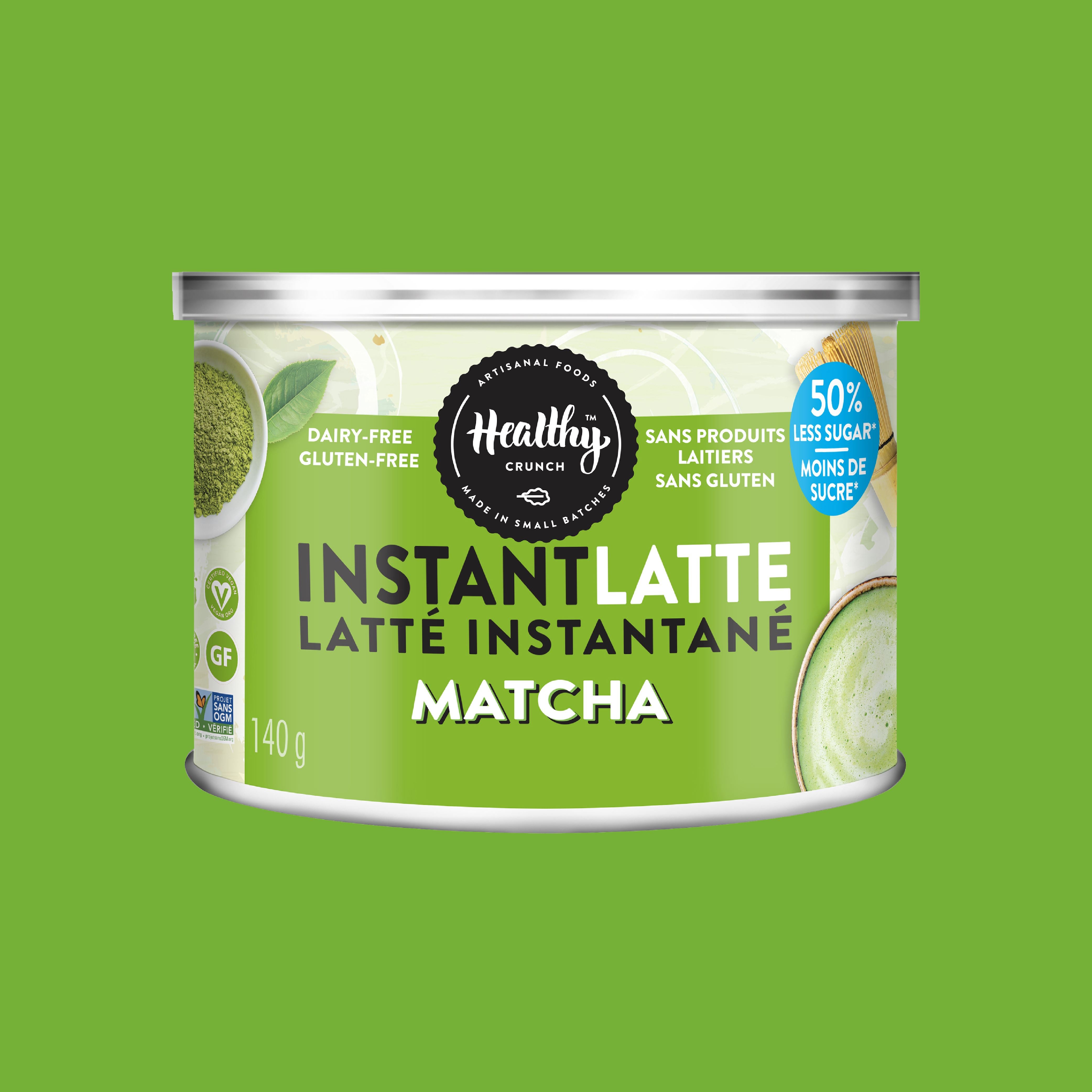 Matcha Instant Latte - Healthy Crunch
