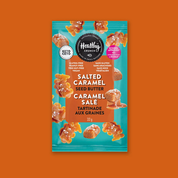 Salted Caramel Seed Butter Single Serve - Healthy Crunch