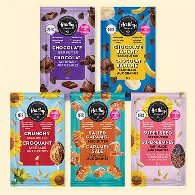 Seed Butter Single Serve Sample Pack - Healthy Crunch