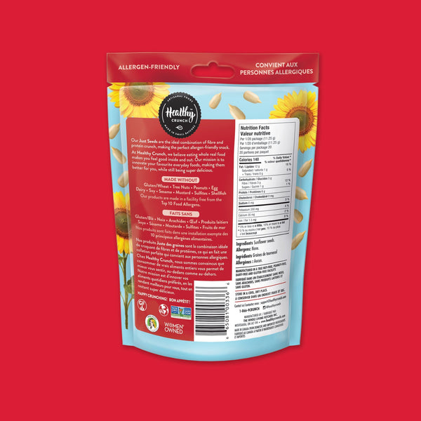 Sunflower Seeds - Just Seeds - Healthy Crunch